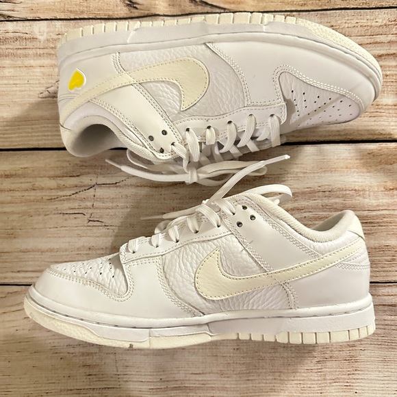 Nike | Shoes | Nike Dunk Low Valentines Day Yellow Heart | Poshmark